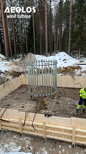 Finland H 100kW Wind Turbine in Kajaani- Aeolos Wind Turbine