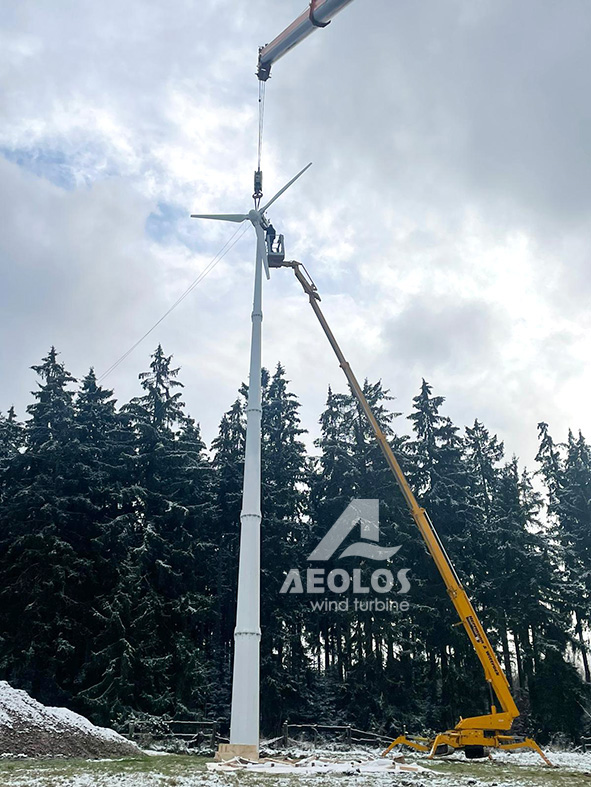 Germany 10kW Wind Turbine-Aeolos Wind Energy